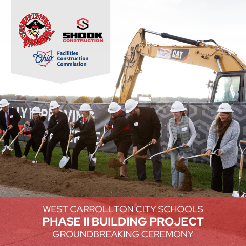 West Carrollton Schools Phase II Building Project Groundbreaking | Shook Construction